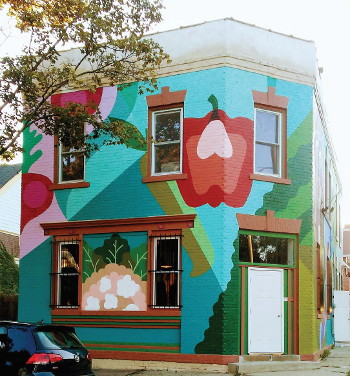 Victory Garden Initiative Unveils “Mother Earth” Mural - The Madison Times